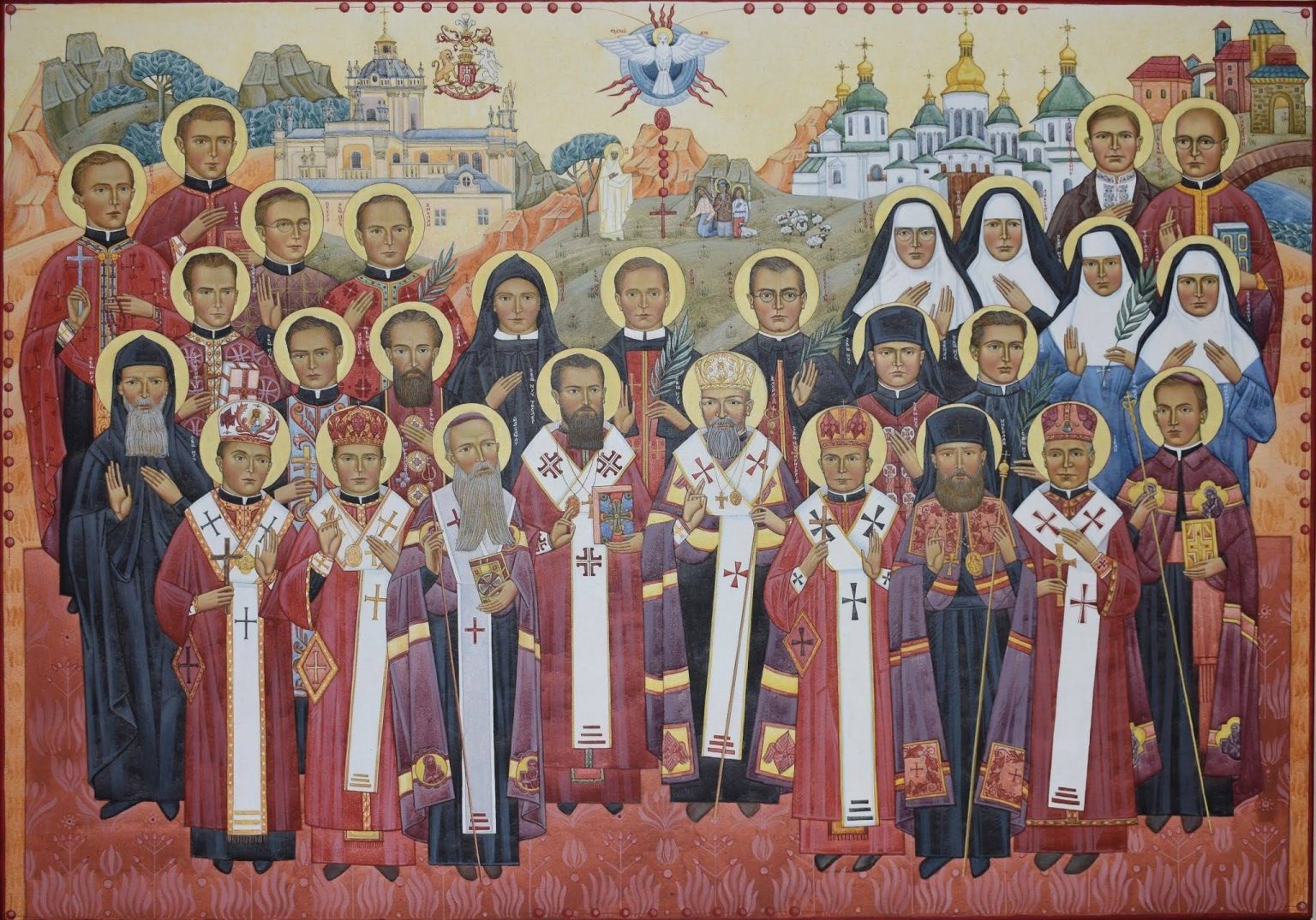 Byzantine Saints and Blesseds - St. Michael the Archangel Ukrainian ...